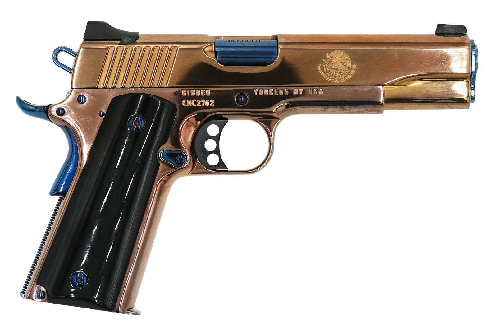 Kimber 1911 El Rey .38 Super Rose Gold