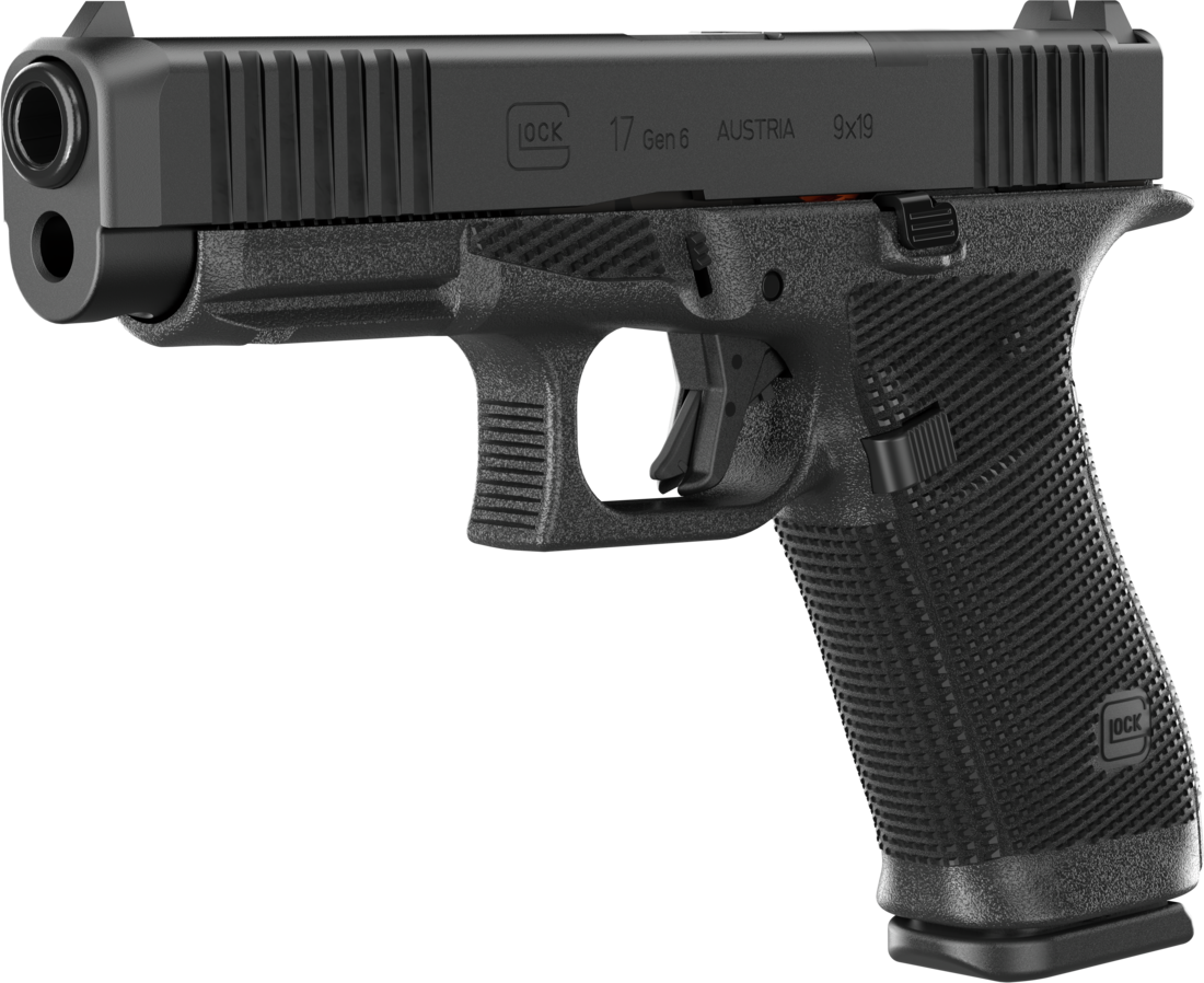 Glock 17 Gen 6, 9mm, 4.49" Barrel, 3- 17rd Magazines, Pistol w/ Holosun ...