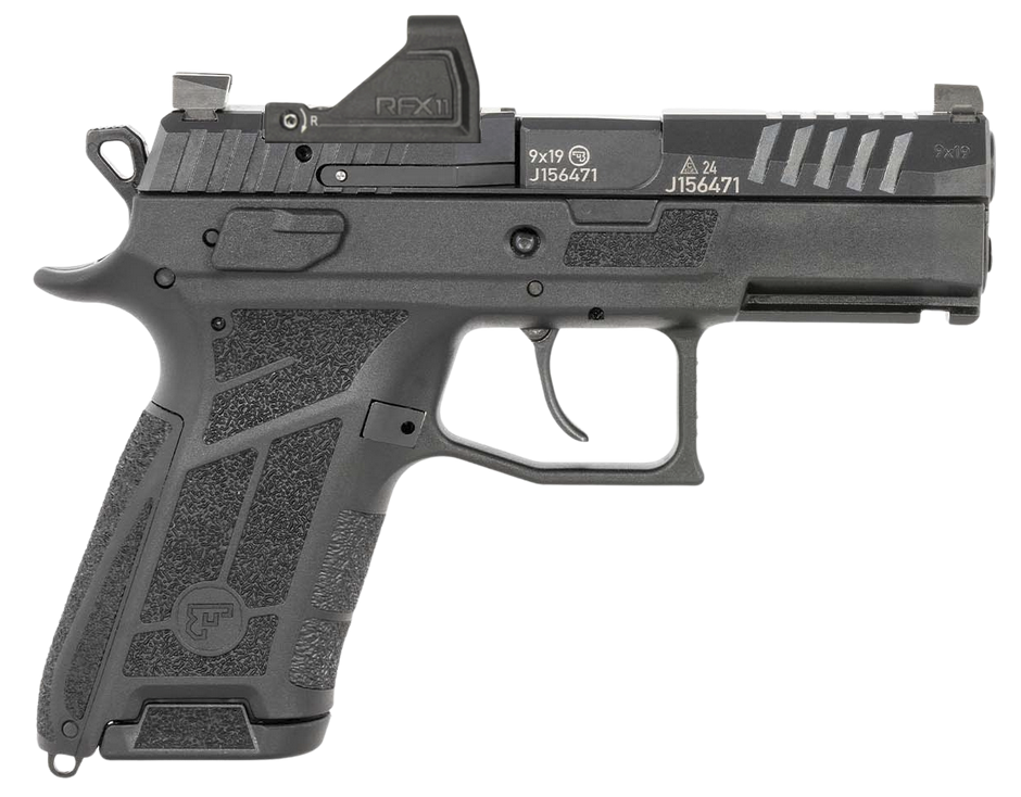CZ P-09 C Nocturne, 9mm, 3.74" Barrel, 2- 15rd Magazines, Pistol w ...