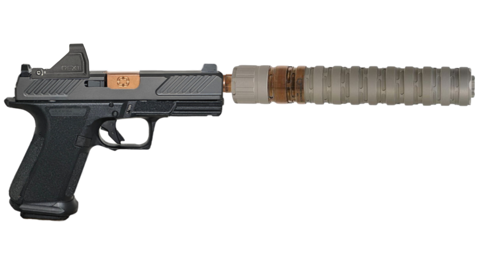 Shadow Systems MR920 Combat, 9mm, 4.5" Bronze Threaded Barrel, 2- 15rd ...
