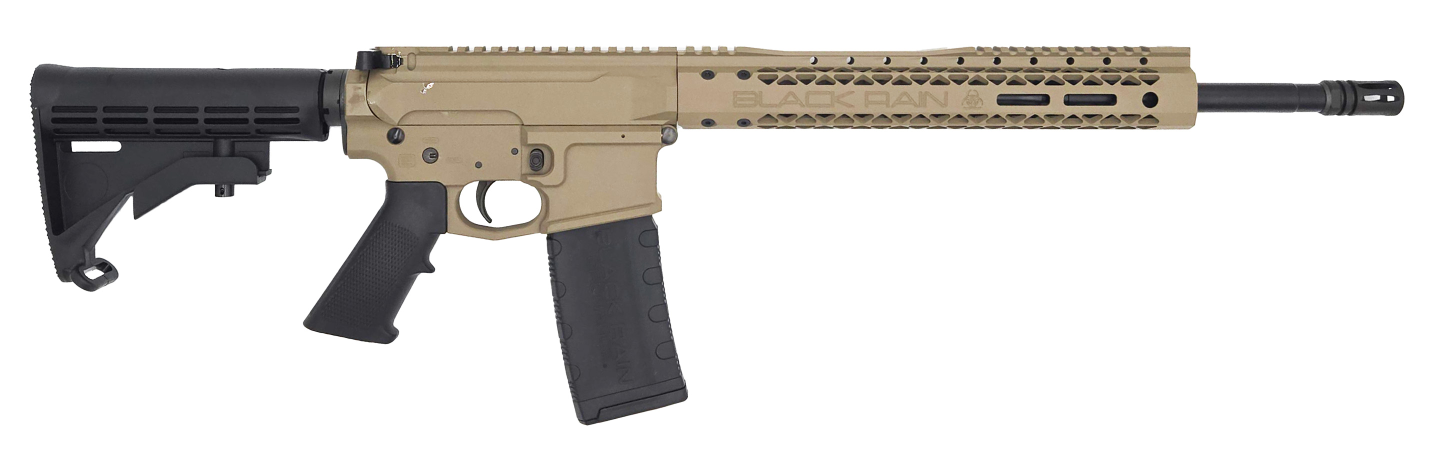Black Rain Ordnance Left-Hand Tyrant AR-15 5.56 FDE Rifle