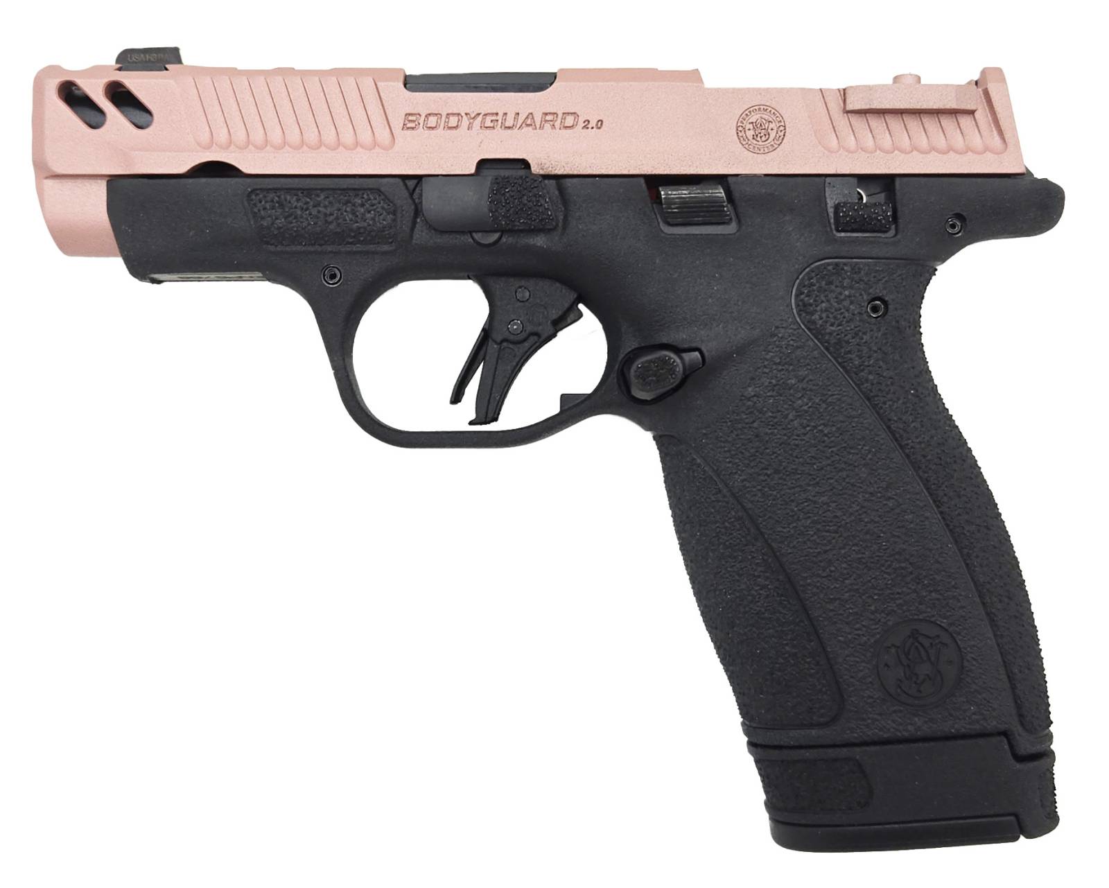 Smith & Wesson P.C. Bodyguard 2.0 Carry Comp, RMSC Optic Ready, .380acp ...
