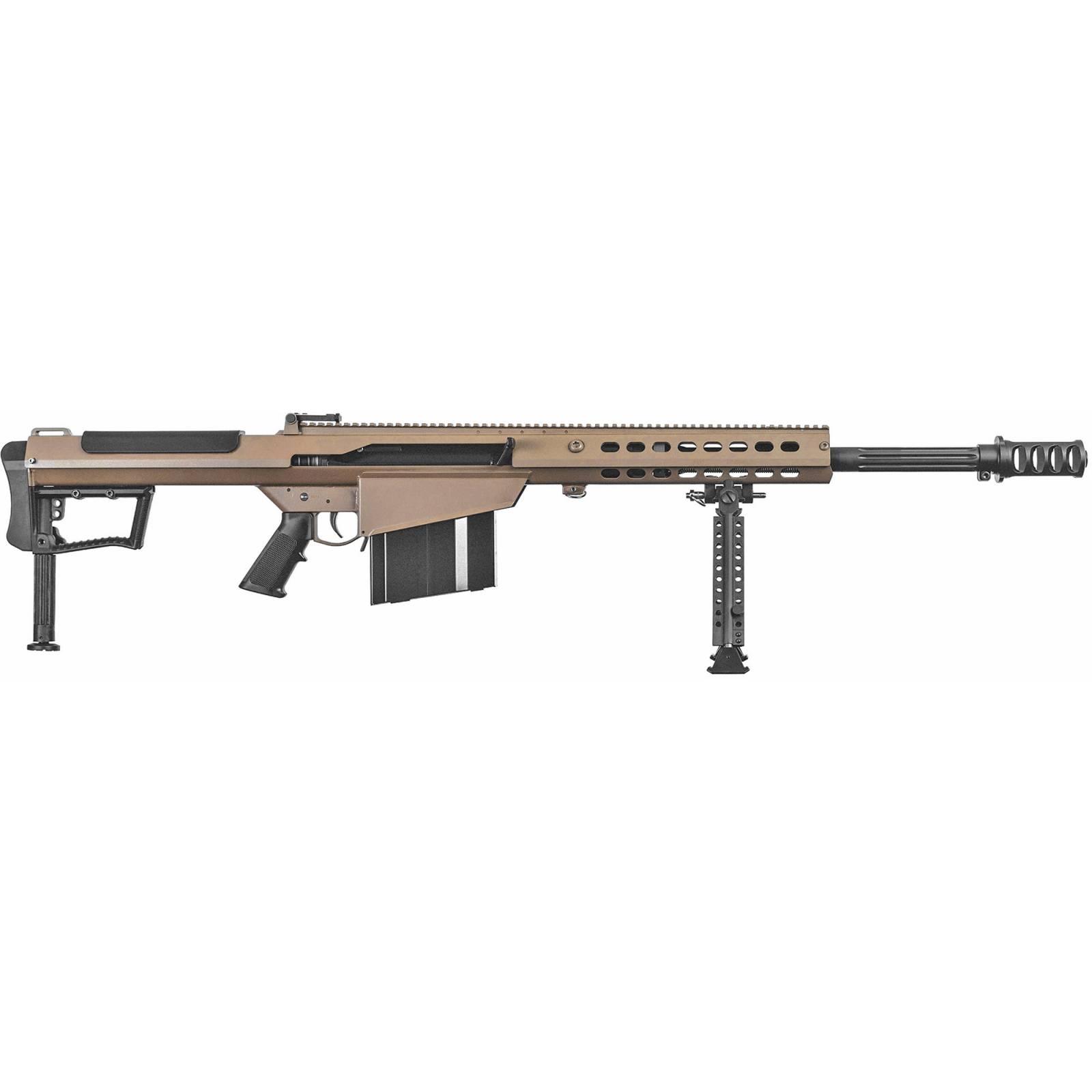 Barrett M107A1 .50 BMG 20" FDE Rifle - Battlehawk Armory