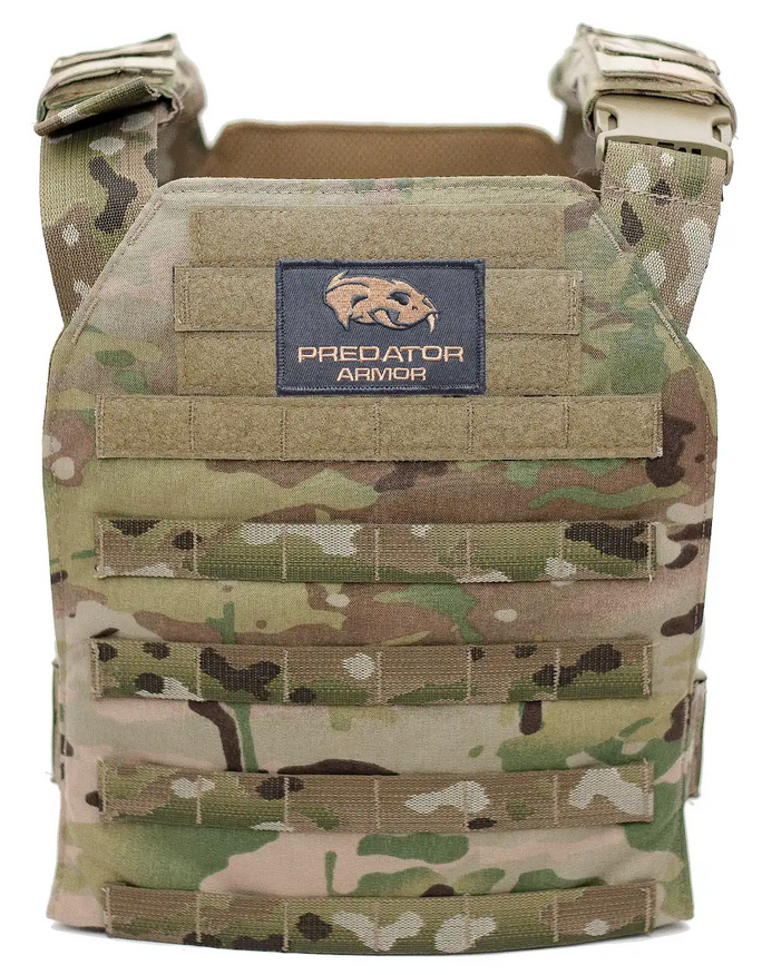 Predator Armor Minuteman Plate Carrier - Multi-cam | BattleHawk Armory