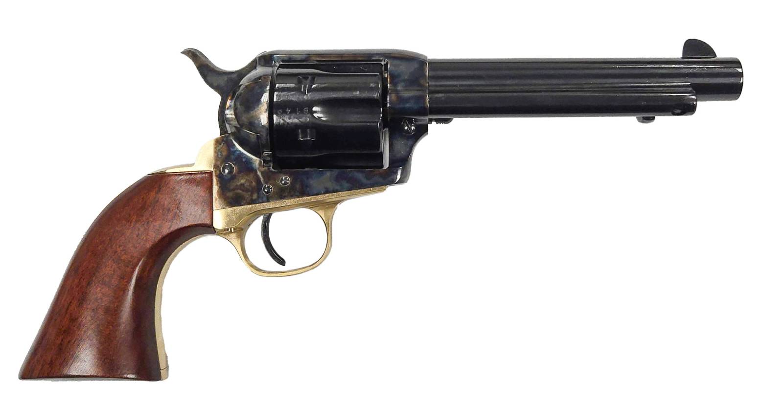 Uberti Model 1873 Cattleman NM Brass Backstraps & TG - Classic Revolver ...