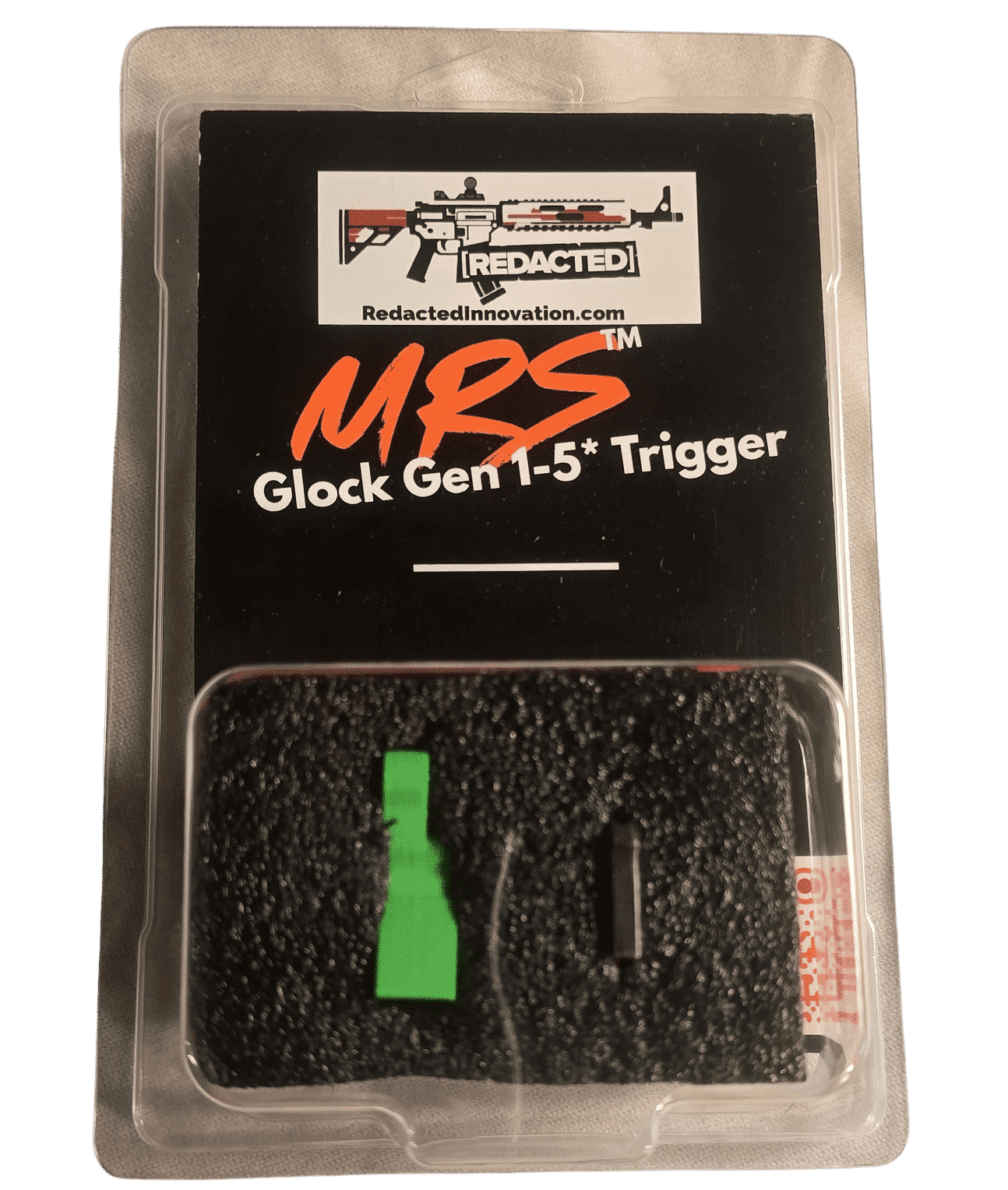 Redacted Industries Glock Mass Reset System FRT Trigger Shoe Straight ...