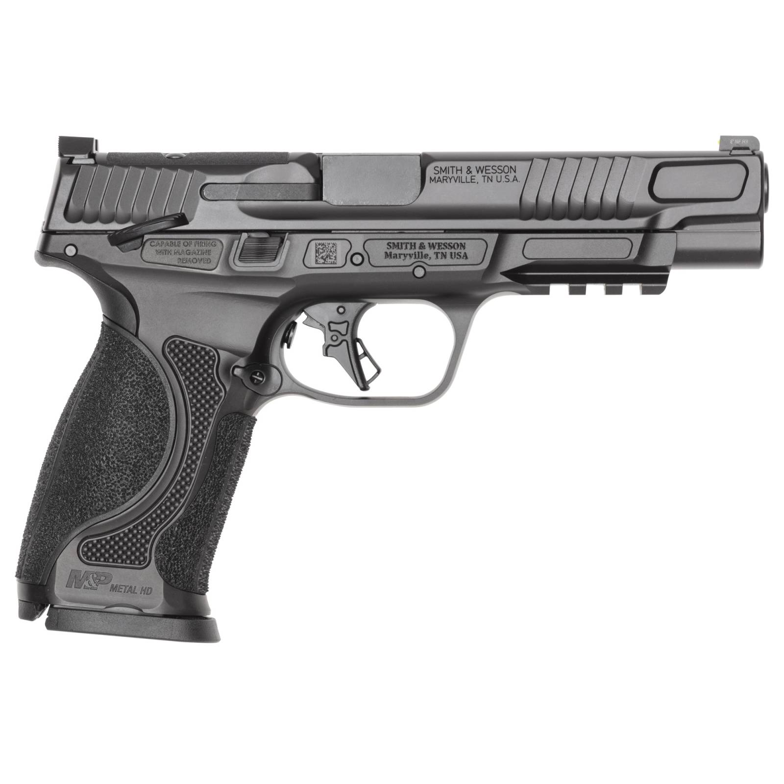 S&W M&P 2.0 Metal HD 9mm 5" Optics Ready Pistol