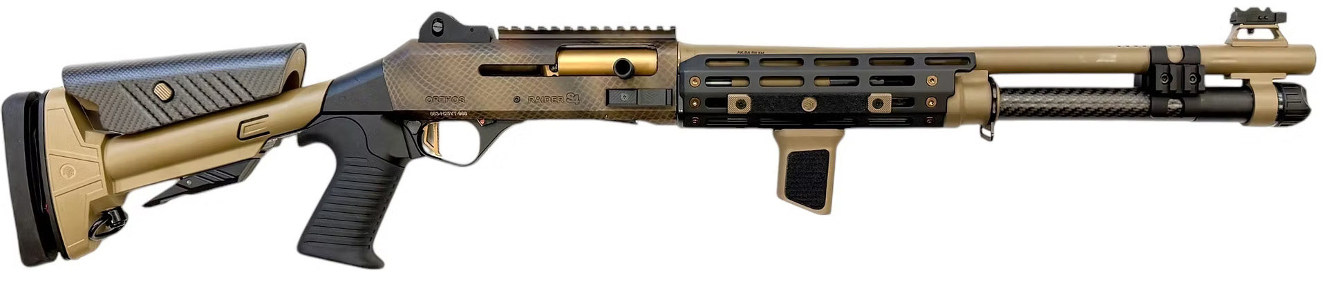 Orthos Raider S4 Elite Holt Works 12GA Shotgun - Battlehawk