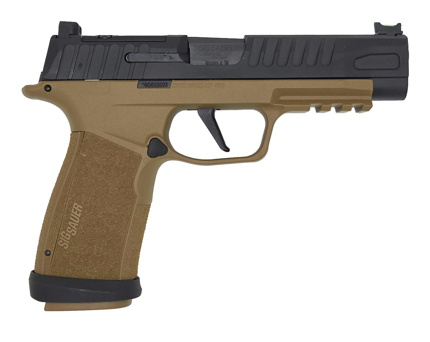 Sig Sauer P365-Fuse 9mm Two-Tone Coyote/Black - Battlehawk