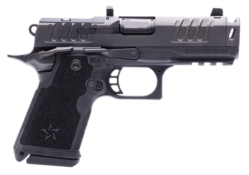 Staccato C4X HD 9mm Optic Ready Compensated Pistol | 4" Barrel