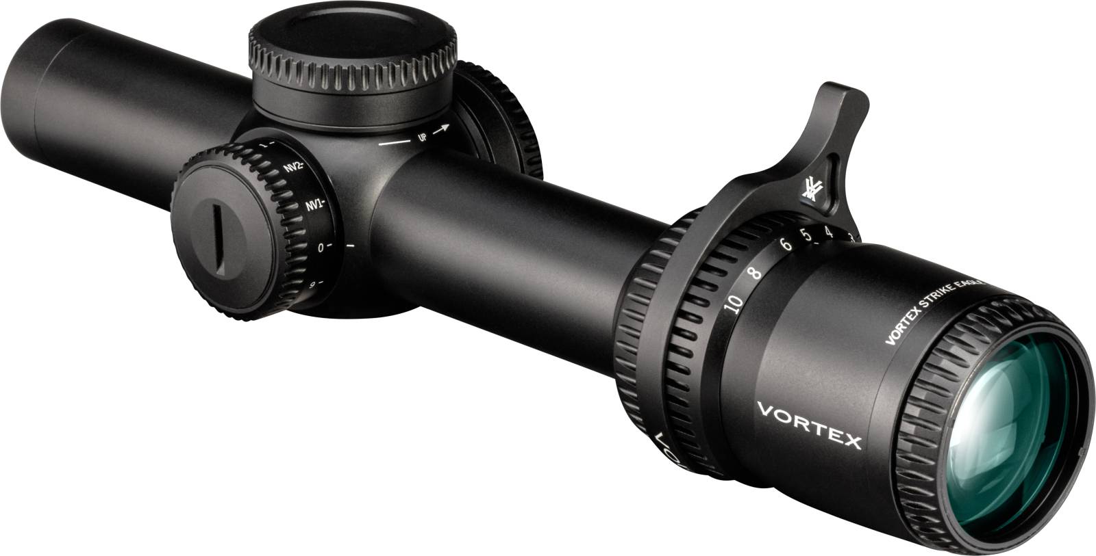 Vortex Strike Eagle 1-10x24mm, Illuminated EBR-8 BDC MRAD Reticle ...