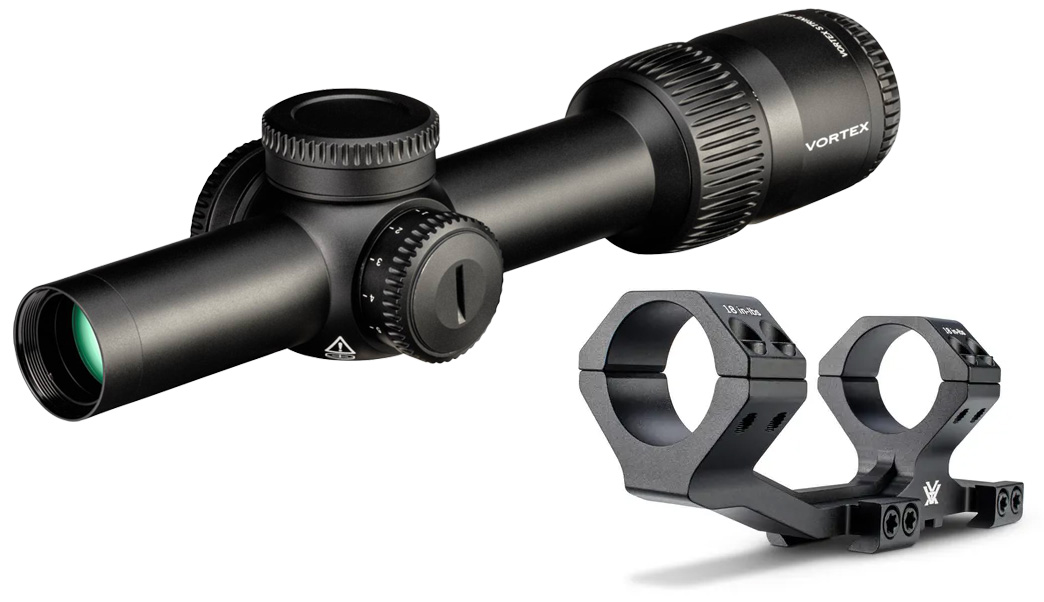 Vortex Strike Eagle 1-10x24mm, Illuminated EBR-8 BDC MOA Reticle, Rifle ...