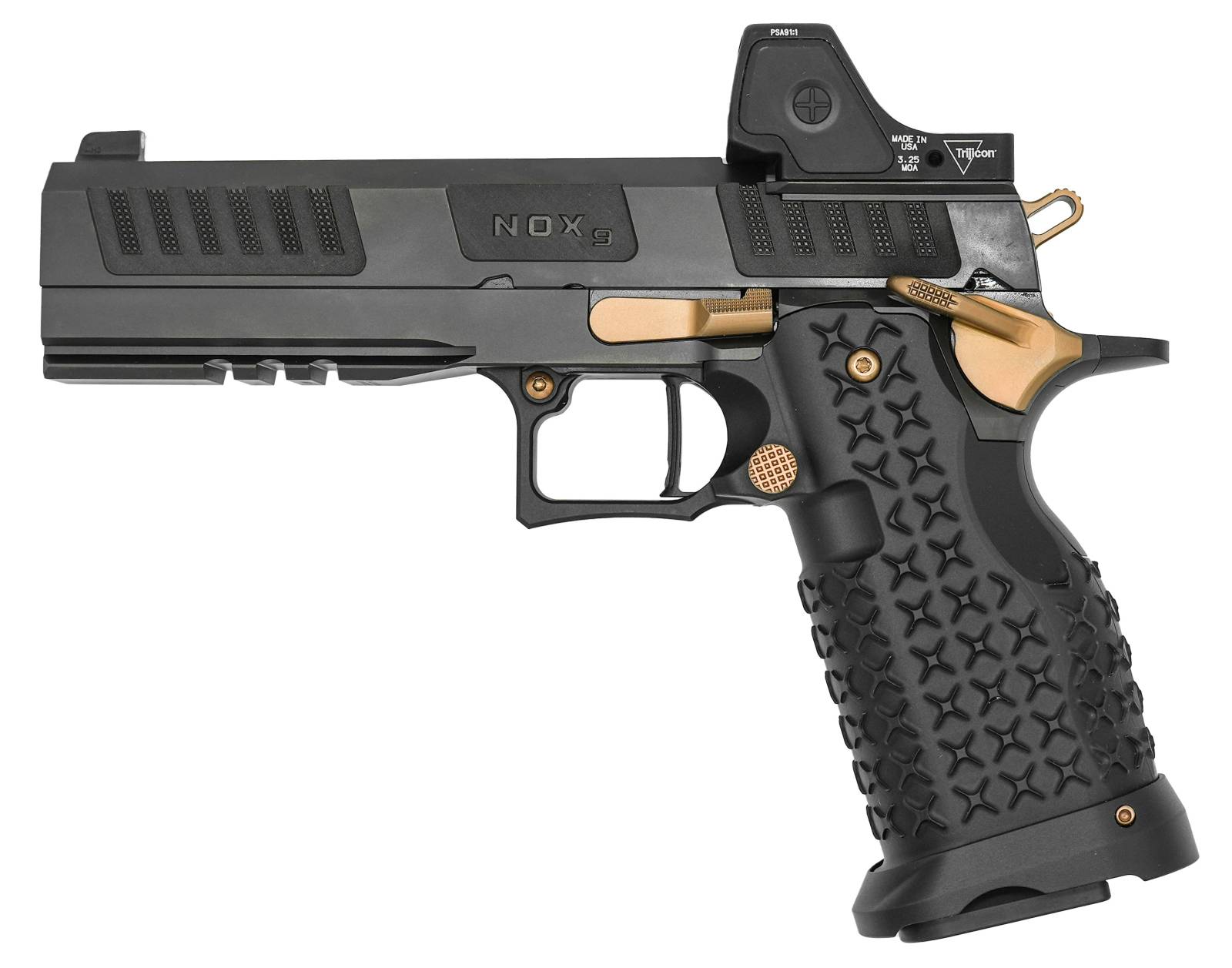 Jacob Grey Nox 9 Limited 9mm w/ Trijicon RMR HD- Battlehawk