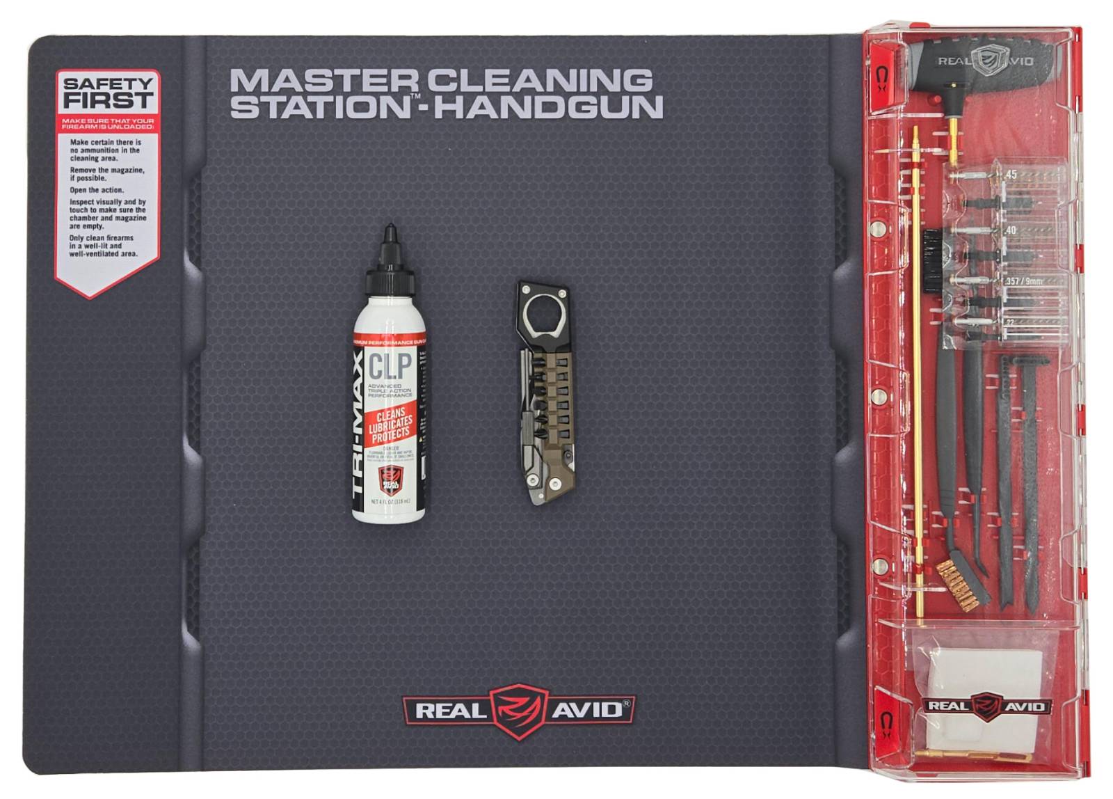 Real Avid Handgun Maintenance Kit | Cleaning Station Tool Core