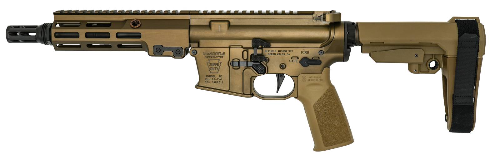 Geissele Super Duty MOD1-A 300BLK 8" Pistol