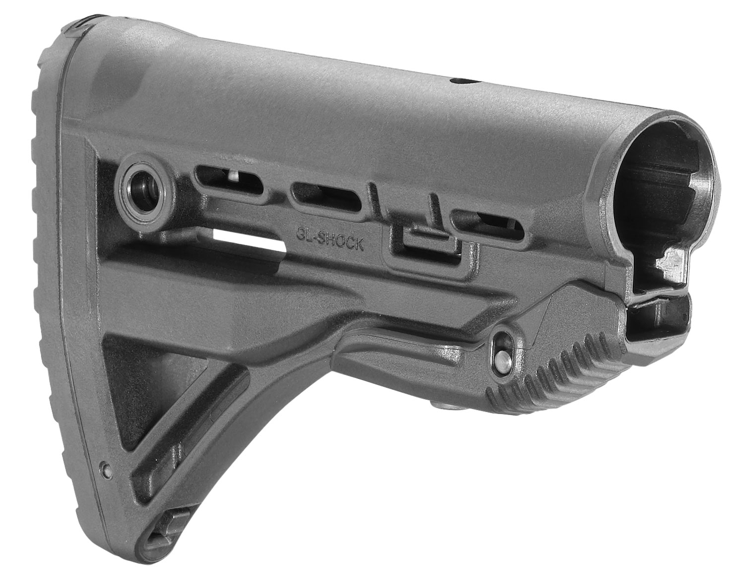 FAB Defense FXGLSHOCK GL-Shock Buttstock with Anti-Rattle Mechanism ...