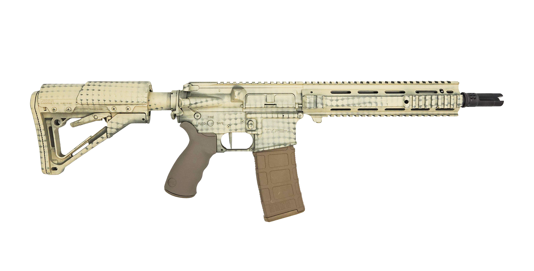 Type-A Rifle Co. L119A2 5.56 NATO 10.5" Barrel w/ Surefire Warcomp SBR ...
