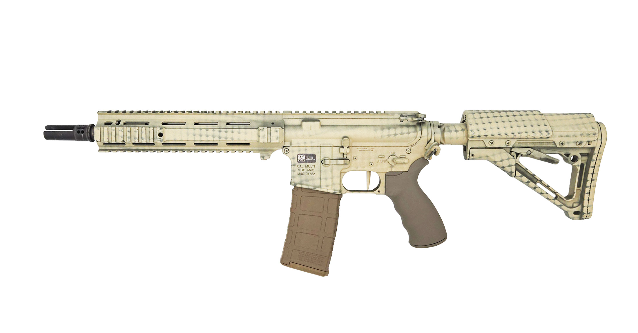 Type-A Rifle Co. L119A2 5.56 NATO 10.5" Barrel w/ Surefire Warcomp SBR ...