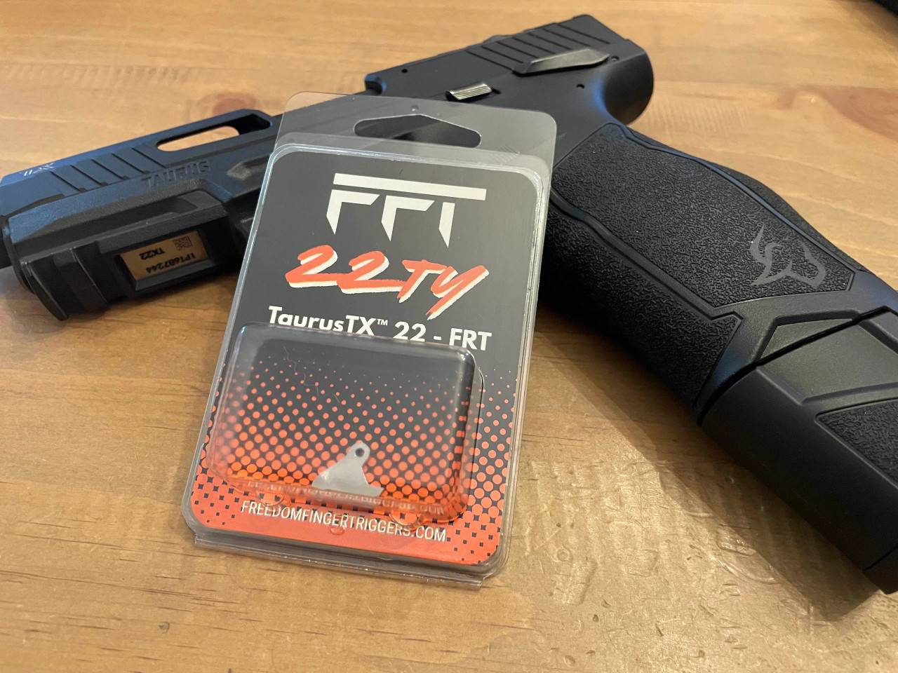 Freedom Finger Triggers Taurus TX22 FRT Forced Reset Trigger Stainless ...